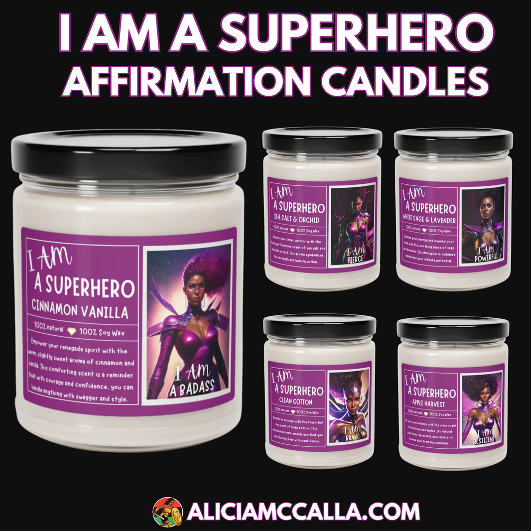 101 BADASS SUPERHERO AFFIRMATIONS COLLECTION – Alicia McCalla